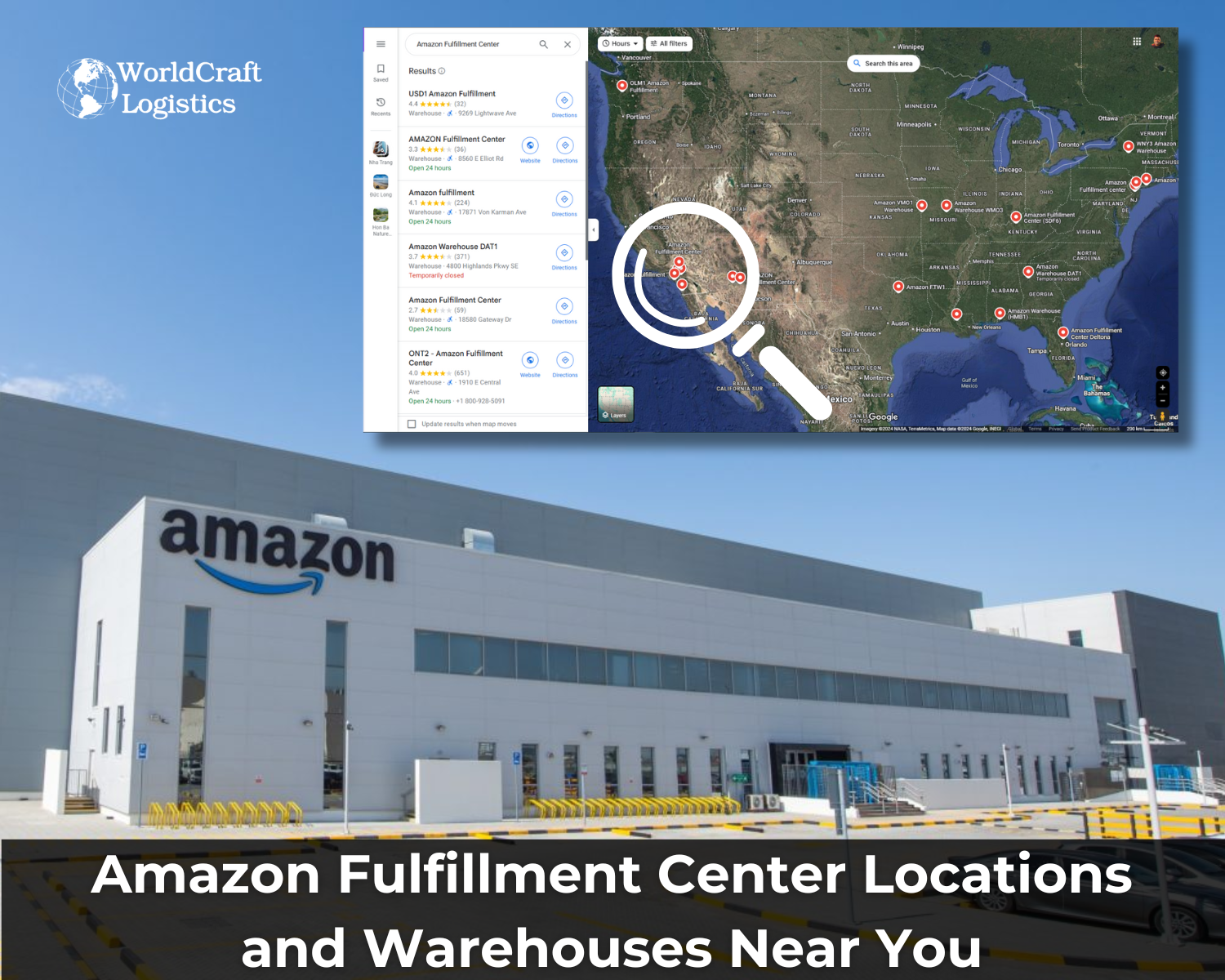 Amazon Fulfillment Center Locations and Warehouses Near You